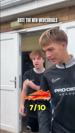 Rate these Mercs 😮‍💨 We showed the Pro:Direct Academy lads the new Nike Mercurials early 👀