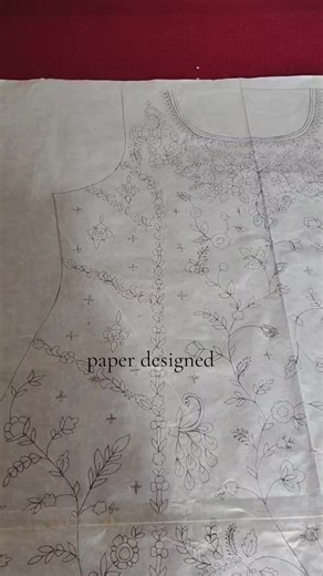 Custom Paper Tracing for Bridal Dresses and Designs