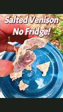 Salt Your Meat Like the Mountain Men (No Fridge Needed!) #bushcraft #survivalskills