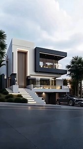 2.9K reactions · 198 shares |  loving the fresh look of this modern home exterior! the use of bold colors, geometric shapes, and expansive glass really brings it to life. it’s all about blending comfort with cutting-edge style. perfect for enjoying both indoor and outdoor living! #modernarchitecture #homeexterior #stylishdesign #architecturelovers #outdoorliving #designinspo #contemporaryhome #dreamhome #fireplace #artexhibition #homestyle #homedecor | Ahmed Samy | Facebook