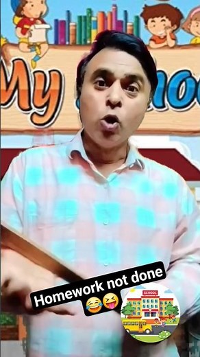 When Teacher Asks for Homework 😅📚 | Funny Student Comedy #shorts