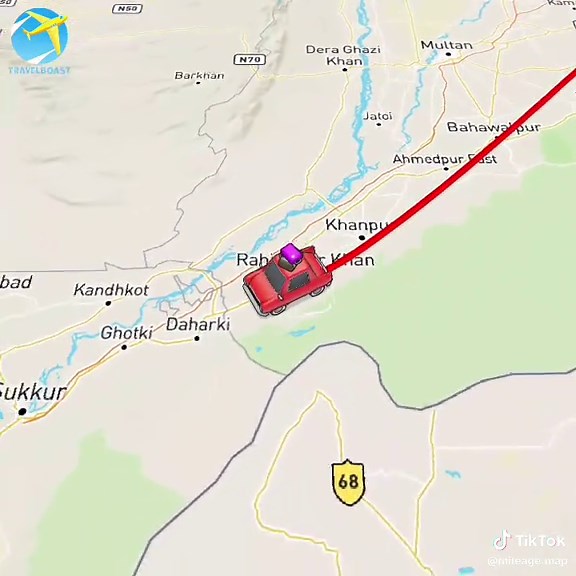 Mileage Map on TikTok