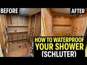 How to Waterproof a Shower with Schluter KERDI Step-by-Step Guide