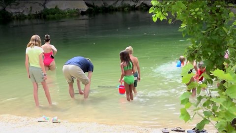 Hamilton Pool partially reopens to swimmers