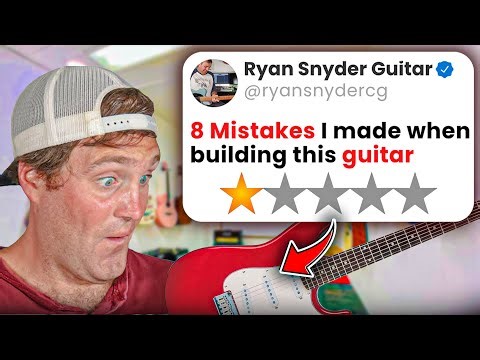 Warmoth Partscaster Build: 8 Mistakes I Made (and How You Can Avoid Them!)