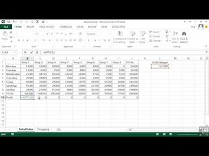 Microsoft Excel 2013 Tutorial | Absolute Referencing Explained