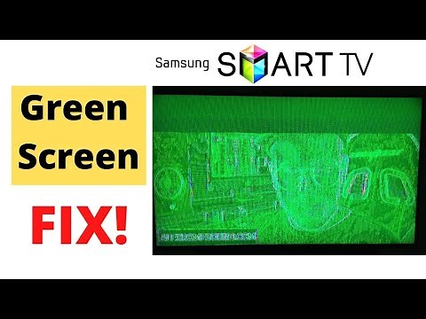 Samsung TV Green Screen Fix That Actually Works 2025 No Tools Needed
