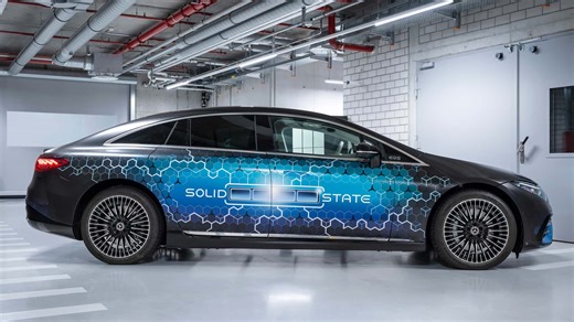 Mercedes’ Solid-State EV Batteries Are Coming By The Decade's End