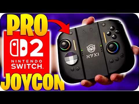PRO Joy Cons For Nintendo Switch 2 Are Here - Nyxi Hyperion 3 First Look!