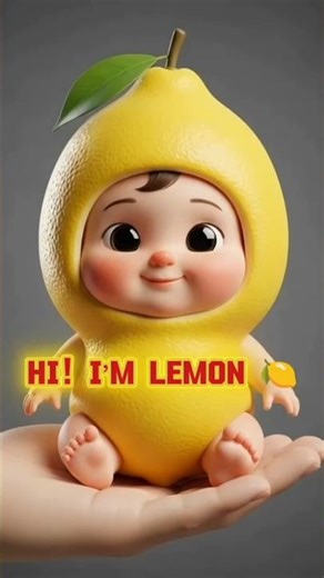 Hi I am Lemon 🍋 #learning #foryou #shorts