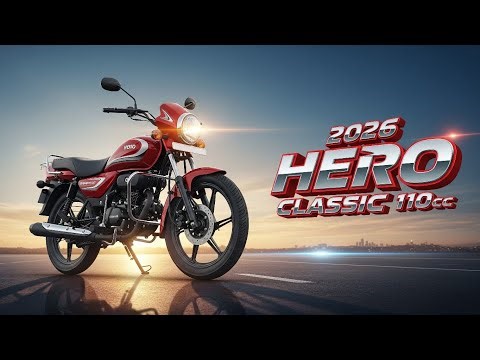 2026 Hero Classic 110cc – New Look, Powerful Engine & Amazing Mileage | Full Review