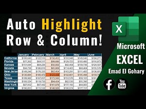 Dynamic Conditional Formatting in Excel with Dropdown Lists | (Highlight Rows & Columns)