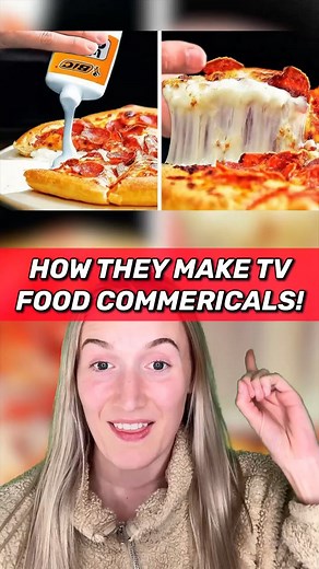 3.5K views · 62 reactions | HOW THEY MAKE TV FOOD COMMERCIALS! | The Blondie Girl | Facebook