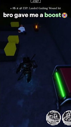 bro have me a boost😭#roblox #forsaken #shorts #funny #forsakenroblox