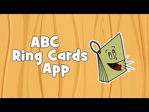 ABC Ring Cards App | Teacher's Video