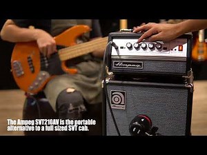 Strings Quick Demo : Ampeg Micro VR with SVT 210 AV Cab.