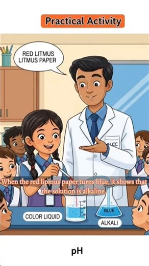 Learn pH Scale in Minutes | Fun Classroom Experiment for School Students! #phlearn #phbl #chalktalk