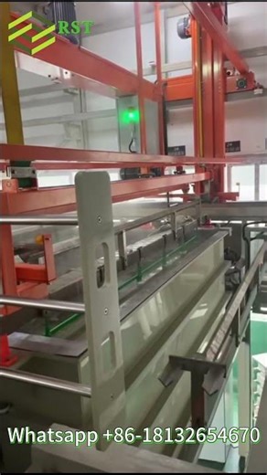 Tinning and silvering machine for electronic parts #machine #plating