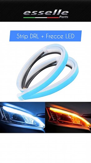 🟠🔵STRIP DRL FRECCE LED🔵🟠 Cambia look al tuo veicolo con queste Strip Led adesive per Fari Anteriori 🔵 - Colorazione luci diurne: 6000K bianco ghiaccio 🟠 - Colorazione frecce dinamiche : 2000K arancione 🛠- Montaggio semplice ed intuitivo ⚠️- Canbus, Nessun messaggio di errore 🚛- Spedizione Rapida e Gratuita 📦- Consegna in 24/48 ore lavorative Scopri tutti gli articoli disponibili per il tuo modello sul nostro sito: ⬇️⬇️⬇️⬇️⬇️⬇️ www.esselleparts.it | Esselle Parts