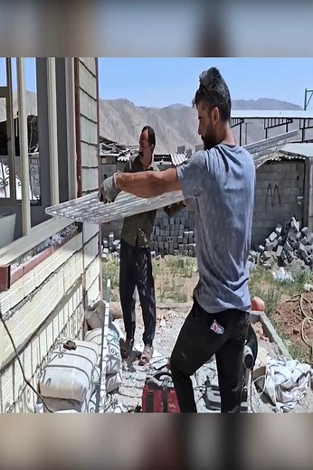 Installing steel window frames to protect the house and keep it secure 🪟🔒 #NomadicLife #FamilyPower #nomadiclife #nomad #nomadic #fypシ #reelfb #life #adventure #followers #enjoy | Nomads TV