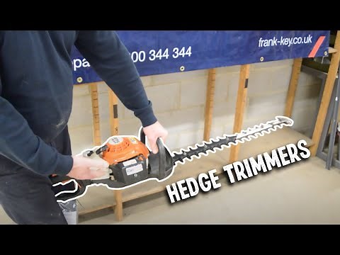 How to use a STIHL Hedge Trimmer (2 Stroke)