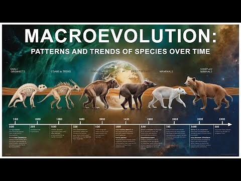 Macroevolution: Patterns & Trends of Species Over Time Cycles of Life: Exploring Biology Episode 11