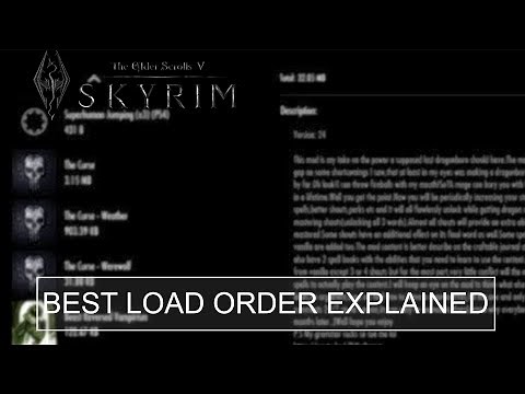 Best PS5 Load Order Guide And Modding | Skyrim Special Edition