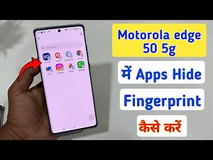 Motorola edge 50 App hide, How to hide apps in Motorola edge 50 5g (official method)