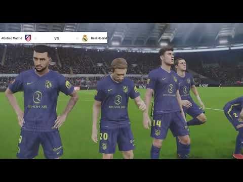 ريال مدريد و اتلتيكو مدريد | لعبة محاكاة مباراة اليوم | LIVE pes 21
