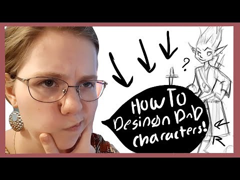 How To Draw And Create Your Own DnD Character! | Character Design Tutorial