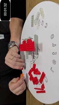 Lego 722 Airplane 1 assembly is slightly different_short #lego #retrocube #Airplane #722 #basic