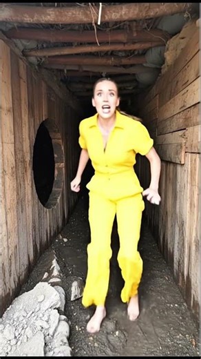 “The girl broke the diamond bear.”