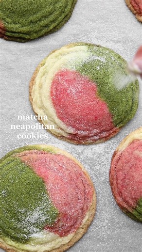 Matcha Neapolitan Cookies Recipe | Delicious Baking Idea