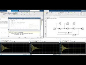 Modeling a Mass Spring Damper System using Matlab Simulink