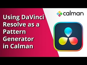 Calibrate Like a Pro using DaVinci Resolve's Hidden Pattern Generator