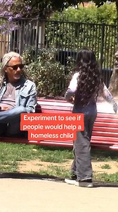Would you help this homeless girl #foryou #foryoupage #experiment #homeless #kindness (1) | Matthew Bandeira
