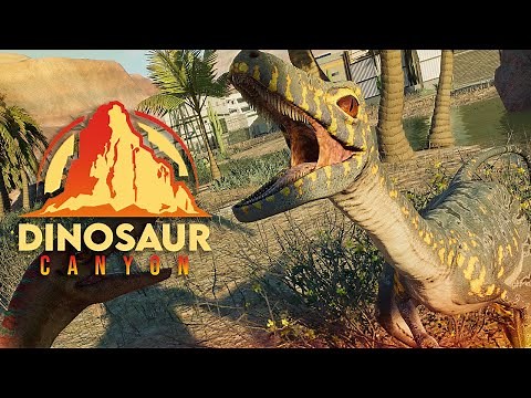 DINOSAUR CANYON! New Sandbox Build Begins | Jurassic World Evolution 2 Dinosaur Canyon