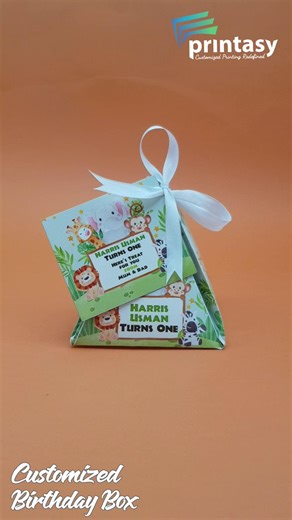 Printasy Pakistan on Instagram: "Celebrate her special day in style! Our customized birthday pyramid boxes are perfect for little princesses 👑✨. Choose any color, design, or text to make her day unforgettable! 📦 Delivery available all across Pakistan 💌 DM us to order now! #CustomizedBirthdayBoxes #BirthdayPyramidBoxes #GirlBirthdayParty #BirthdayDecor #PartyFavors #GiftBoxes #PrintasyPK #DeliveryAllOverPakistan #BirthdaySurprise"