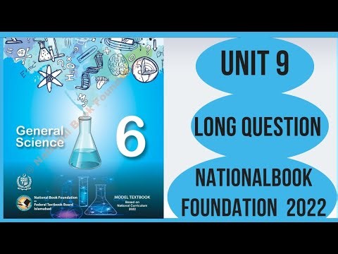 Class 6 science chapter 9 |Long Question| NBF