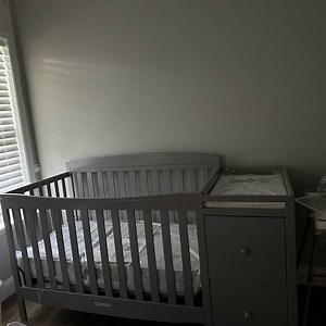 Brand new crib with changing table asking $300 OBO