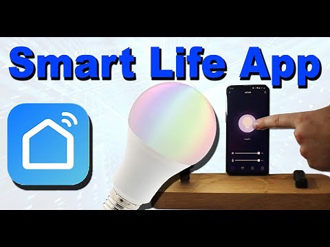 Leuchtmittel mit Tuya Smart Life App verbinden unter 1 Minute