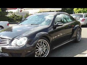 Black Mercedes Benz CLK DTM AMG !! Awesome Car !!