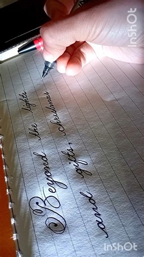 Beautiful Handwriting | Elegat Cursive | Writing Christmas | Call9graphy