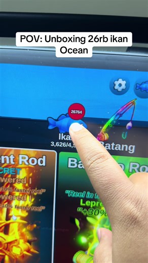 unboxing 26rb ikan di lautan #unboxingikan #fishit #elementrod #robloxfishit