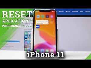 How to Delete Application in iPhone 11 - Erase App Data