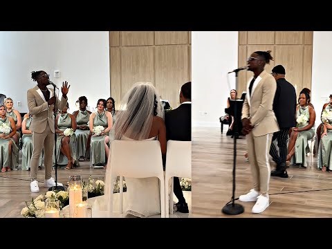 'Husband Surprises Bride with Jamal Roberts Singing at Wedding