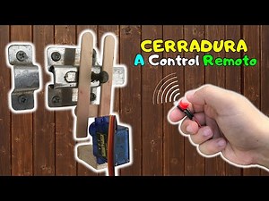 Cómo CONVERTIR Una CERRADURA a Mando REMOTO | Arduino + LORA
