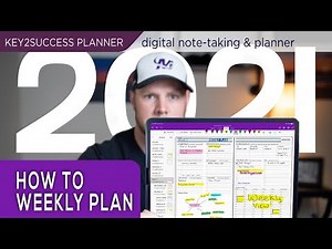How To Weekly Plan | Digital Planner Training