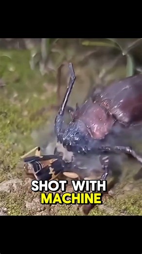This Beetle is a Living Chemical Cannon!