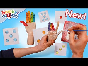 Learn to SUBITISE! 🎲 | New DIY maths game for kids | Learn to count | Numberblocks - Videos For Kids